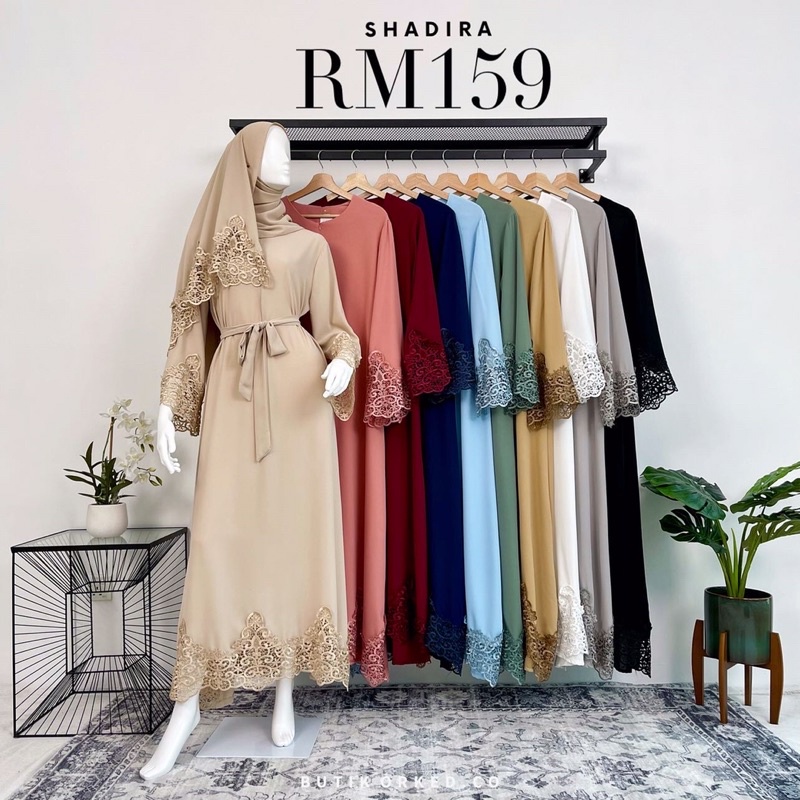 ABAYA SHADIRA BY BUTIK ORKED.CO | Shopee Malaysia