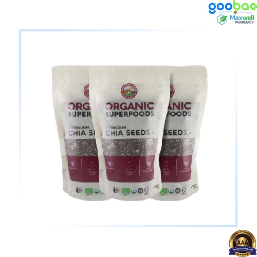 CFO Organic Chia Seed 3x300g | Shopee Malaysia