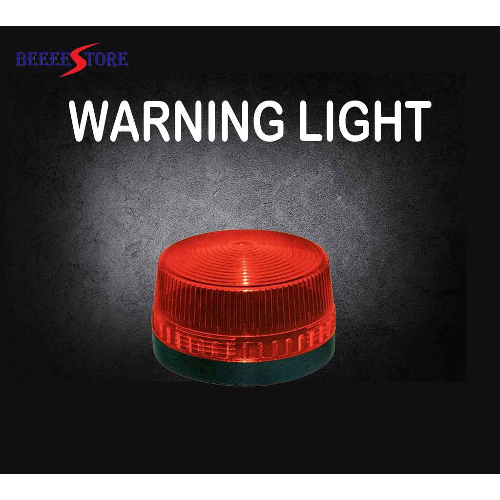 12 Volt Red/ Blue / Green / Amber LED Strobe Signal Warning Siren ...