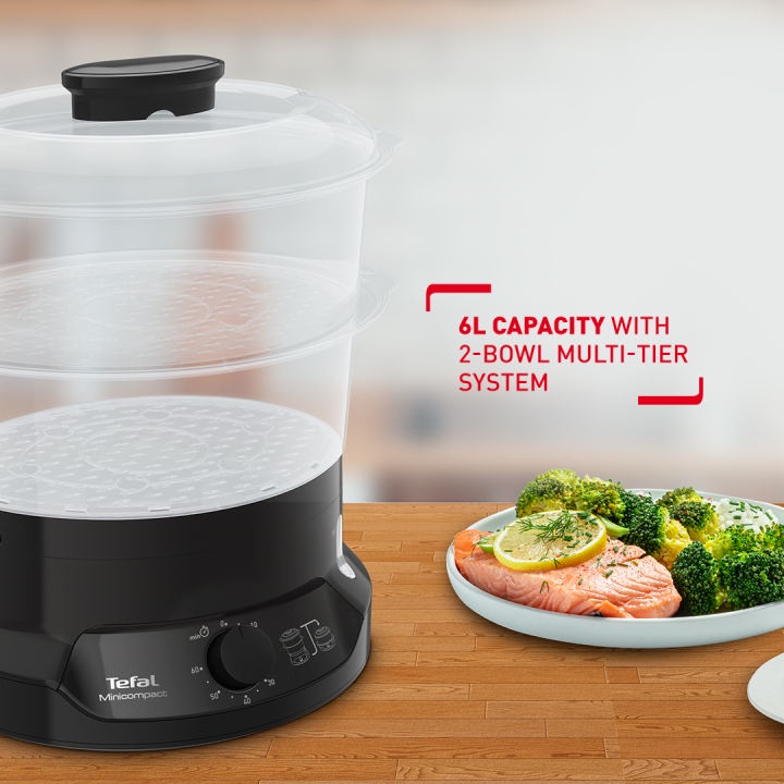 Tefal VC139865 Electric Food Steamer 6L litres | Shopee Malaysia