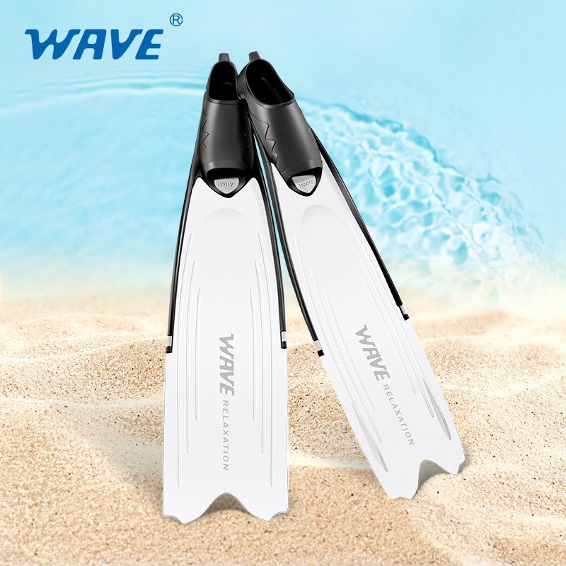 WAVE Diving Fins Professional Adult Training Spearfishing Long Diving ...