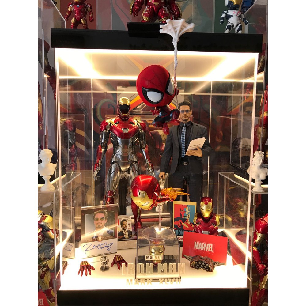 Acrylic - Display Box Case - Light Up Version - Anti Dust | Shopee Malaysia