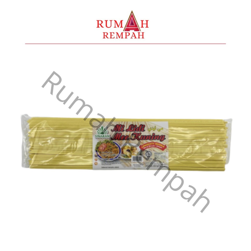 [ READY STOCK ] Sinaran | Mee Lidi / Mee Kuning (Longevity Noodle) 200g ...