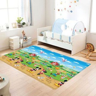 ME Karpet Mainan Corak Kartun Untuk Bayi/Budak Double Sided Printed ...