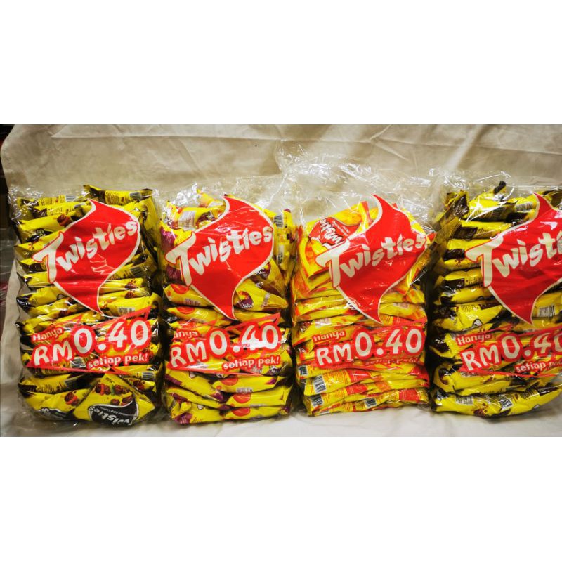Twisties BBQ Curry/Chicken/Cheese/Tomato 24‘’s x 15g | Shopee Malaysia