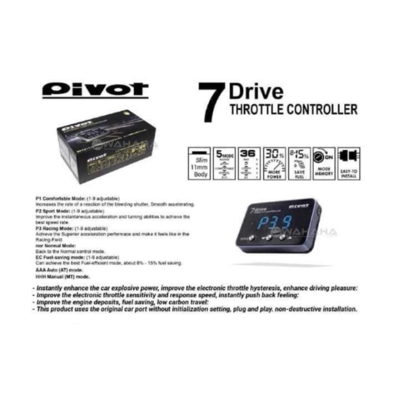 pivot 7 drive throttle controller | Shopee Malaysia