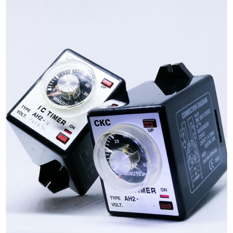 CIKACHI TIMER RELAY AH2-N 240VAC | Shopee Malaysia