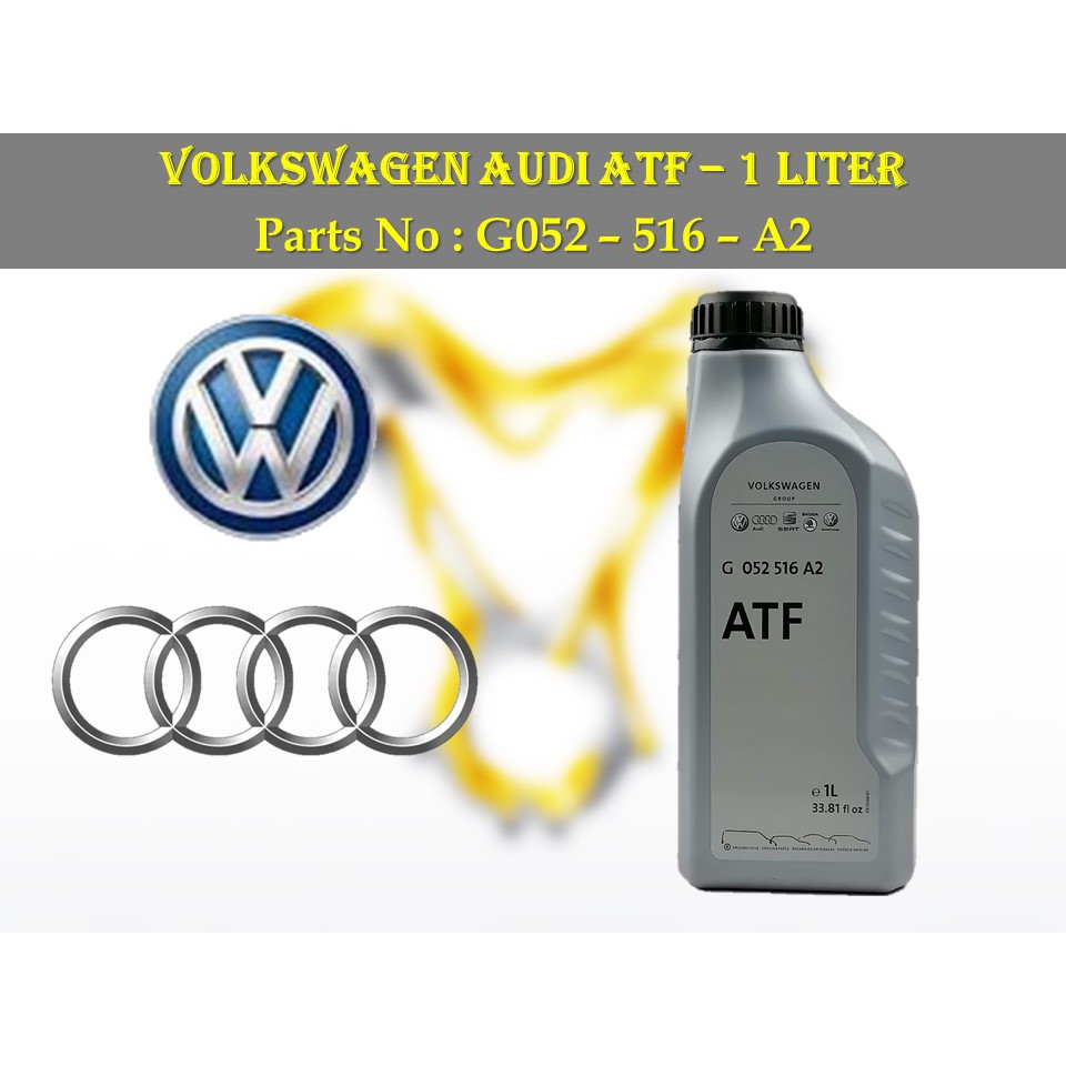 Audi / Volkswagen - B8 A4 A5 A6 C7 Auto Transmission Fluid ATF Oil G052 ...