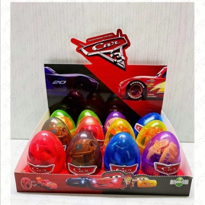 Racing Car Deformation Egg Cars Surprise Egg*1PCS | Shopee Malaysia