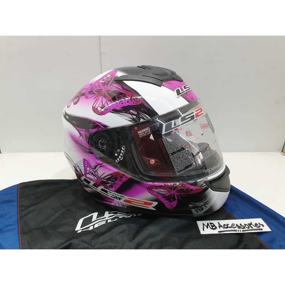 LS2 FF351 FLUTTER FULL FACE HELMET | Shopee Malaysia