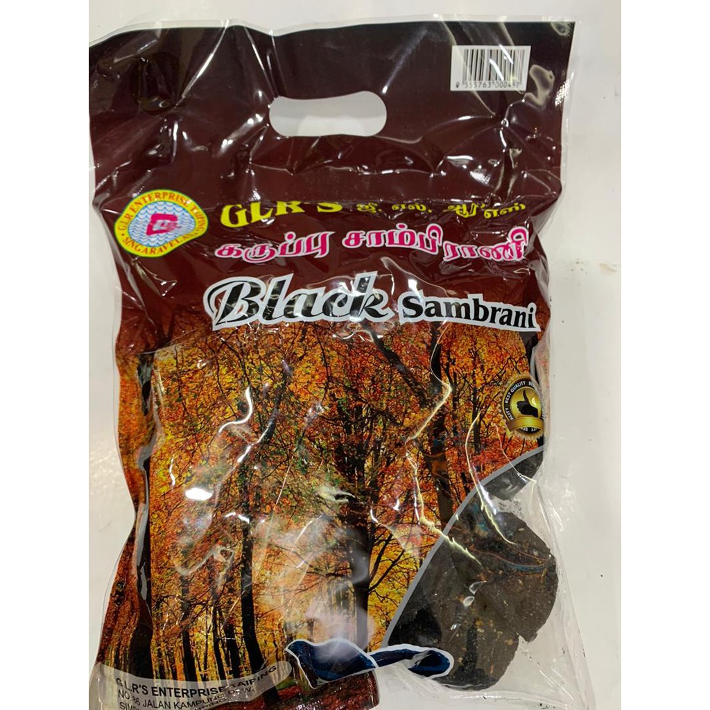 GLR'S BLACK SAMBRANI ( KEMENYAN WANGI HITAM) | Shopee Malaysia