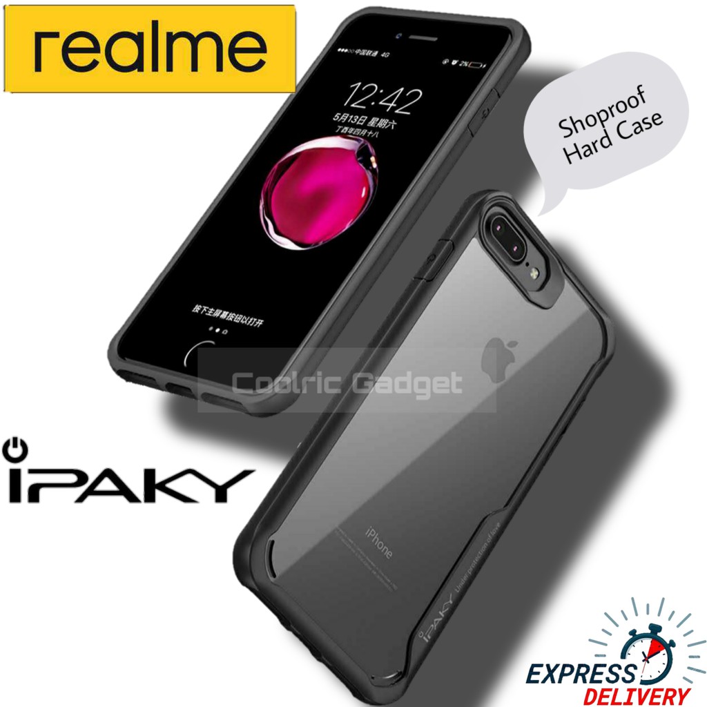 (IPaky) Realme 3 / 3 Pro / C2 / 5 / 5i / C3 / 6i / 5 Pro / 6 / 6 Pro ...