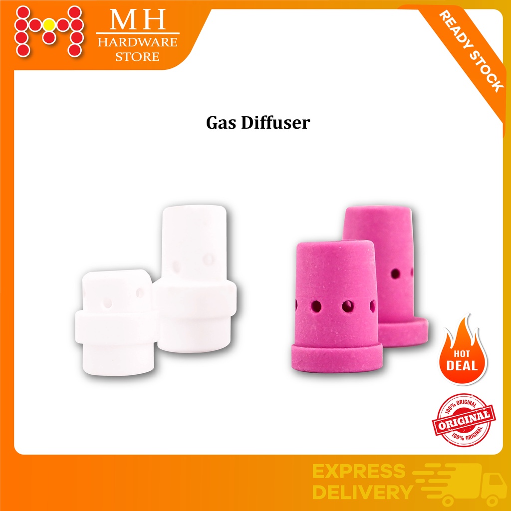 HDB MIG 24KD/36KD/350A/500A Gas Diffuser / Orifice (Ceramic) | Shopee ...