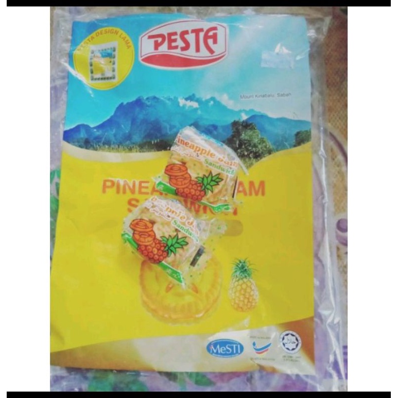 [BISKUT PESTA]Pineapple Jam Sandwich/Biskut Nanas | Shopee Malaysia
