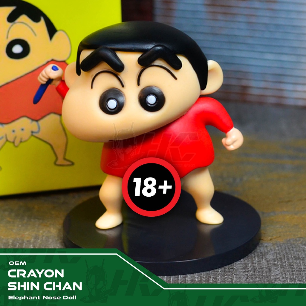 OEM - Crayon Shin Chan Elephant Nose Doll | Shopee Malaysia