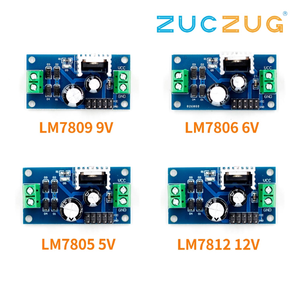 LM7805 LM7806 LM7809 LM7812 DC/AC Three Terminal Voltage Regulator ...