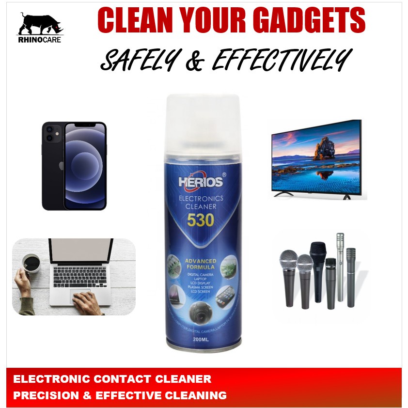 Multipurpose Electronic Contact Cleaner LCD Screen Spray Electronic ...