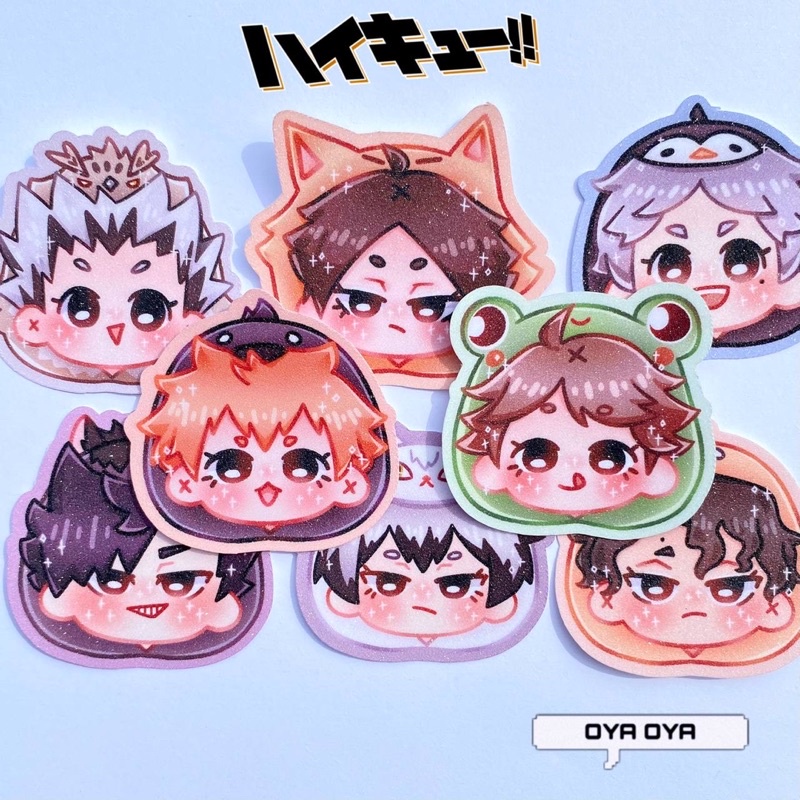 Haikyuu Cute Sticker & Timeskip sticker version | Shopee Malaysia