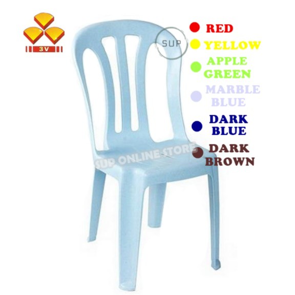 3V Plastic Chair / Office Chair / Restaurant Chair / Meeting Chair ...