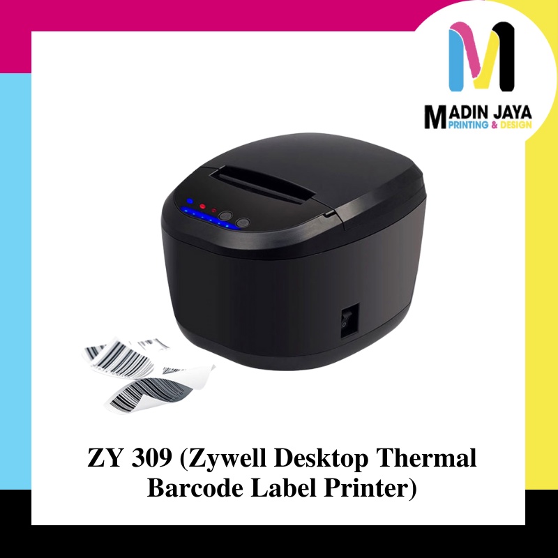 ZY 309 (Zywell Desktop Thermal Barcode Label Printer) | Shopee Malaysia