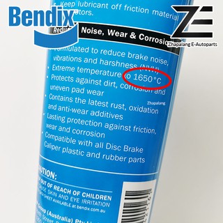 Bendix Ceramasil Brake Parts Lubricant Brake Pad Grease 255g Made in ...
