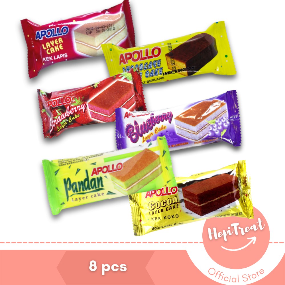 Apollo Layer Cake Apollo Kek Berlapis 阿波罗小蛋糕 Original / Chocolate ...