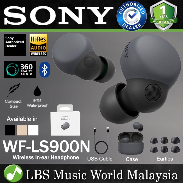 Sony WF-LS900N LinkBuds S Noise Cancelling In Ear Truly Wireless Earbuds Earphone (LS900N ...