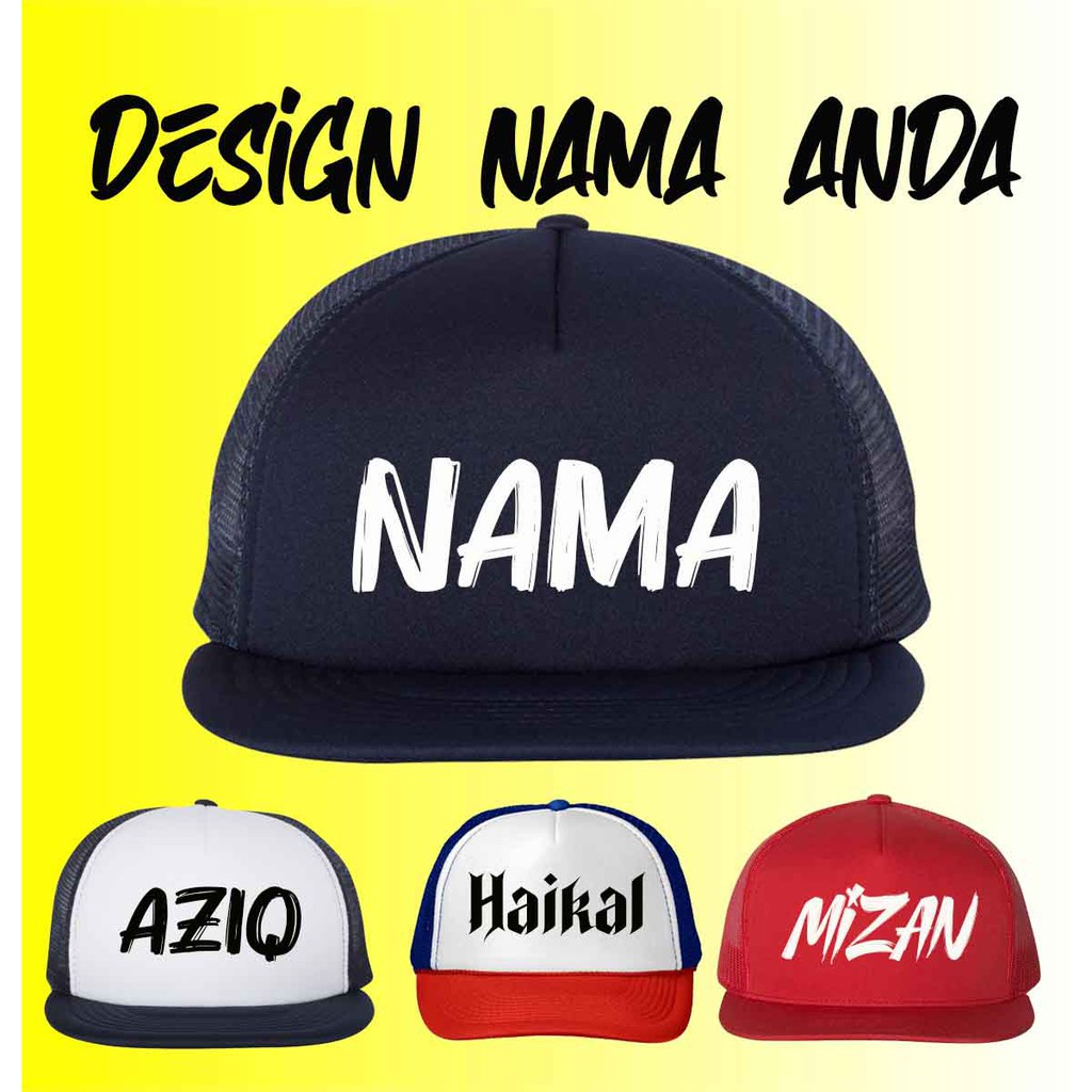 topi ny TOPI DEWASA Offer !!! 3 hari sahaja!! Topi Nama Sendiri ...