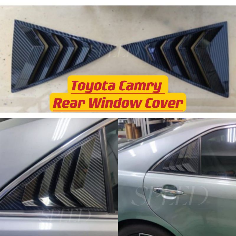 TOYOTA CAMRY 2006-2017 REAR WINDOW CARBON COVER ACV40 ACV41 ACV50 ACV51 ...