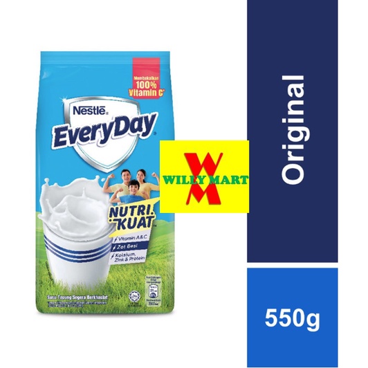 NESTLE EVERYDAY Everyday Milk Powder Softpack [550g] | Shopee Malaysia
