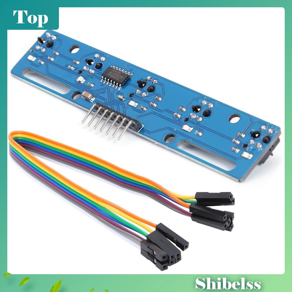 🔥shi🔥 5 channel infrared reflective sensor tcrt5000 kit barrier line ...