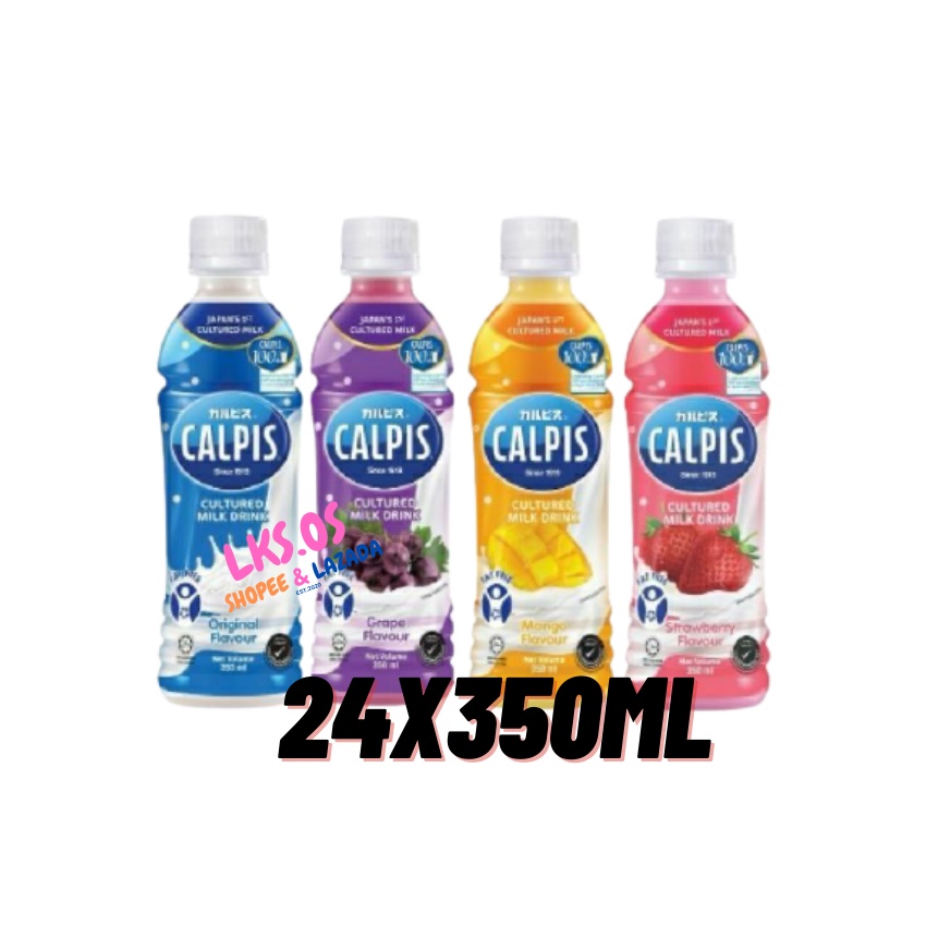 (CLEARANCE) Calpis Cultured Milk Drinks (24X350ML) | Shopee Malaysia