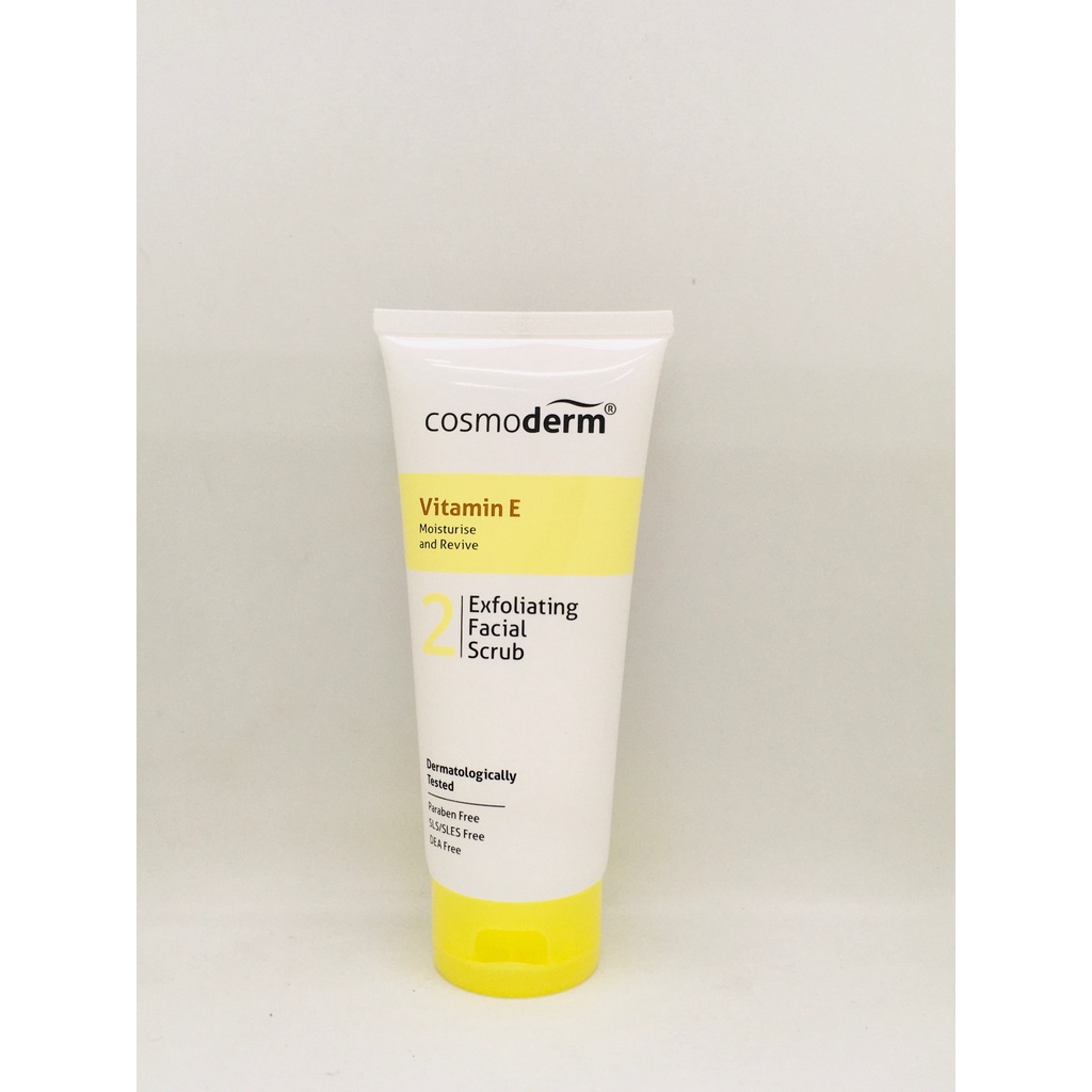 Cosmoderm Vitamin E Facial Scrub 125ml | Shopee Malaysia