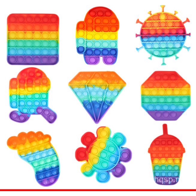 POP IT murah Fidget Push pop bubble sensory rainbow toy among us Fidget ... POP IT murah Fidget Push pop bubble sensory rainbow toy among us Fidget ...