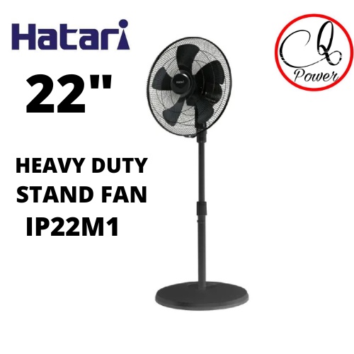 Hatari Industrial Stand Fan (18"/20/"22" ) IP18M1/IP20M1/IP22M1 ...