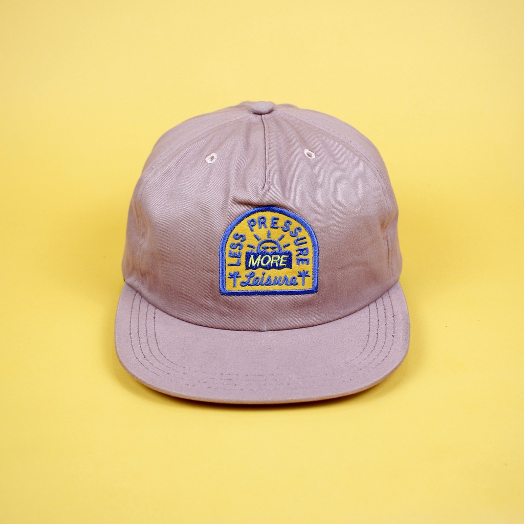 Classic Less Pressure Pink Snapback Hat | Shopee Malaysia
