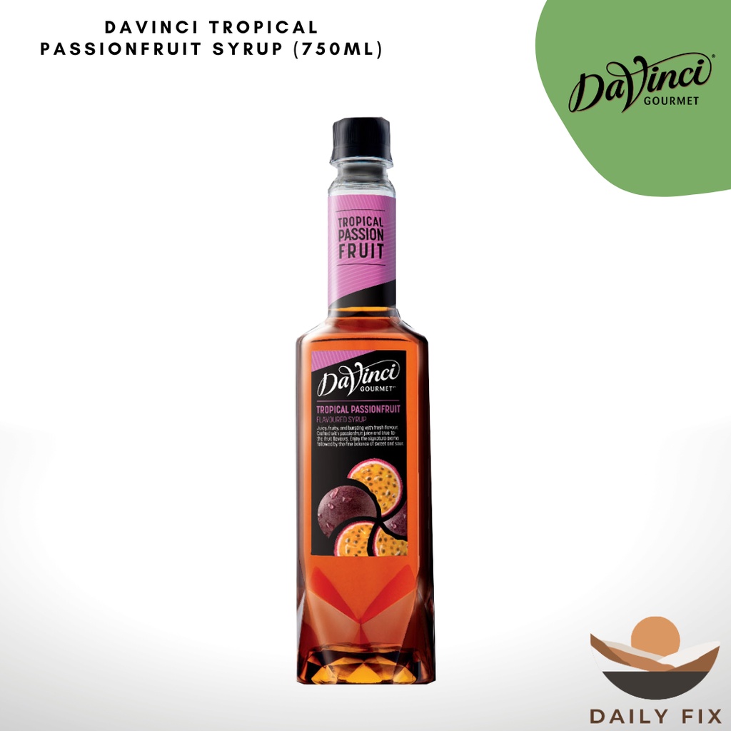 DAVINCI TROPICAL PASSIONFRUIT SYRUP (750ML) | Shopee Malaysia
