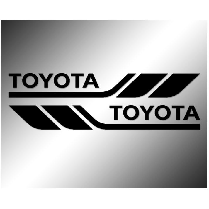 Stickers | 2x Toyota Innova Logo | Decals | Stripes | Vinyl Weather ...