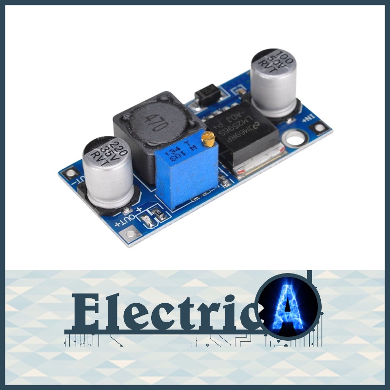 LM2596 DC-DC Adjustable Step Down Voltage Converter Module Arduino ...