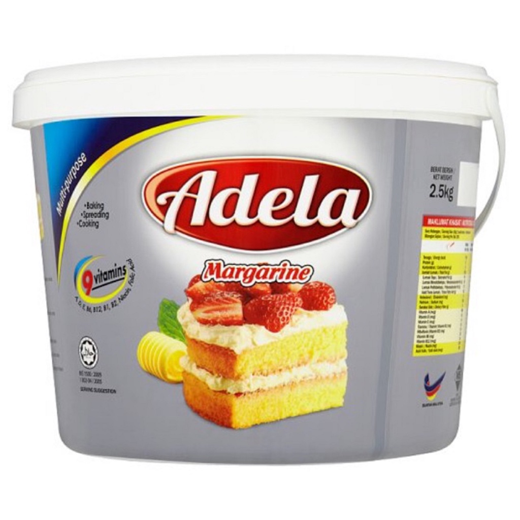 Adela Multi-purpose Margarine 2.5kg | Shopee Malaysia