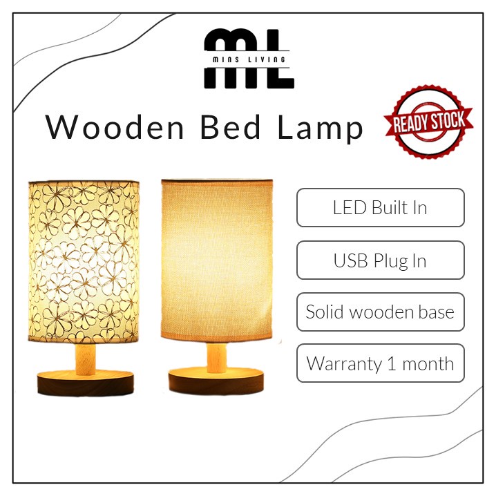 [Mins Living] Lampu Tidur Bilik Lampu Bilik LED Bed Lamp Lampu Hiasan ...