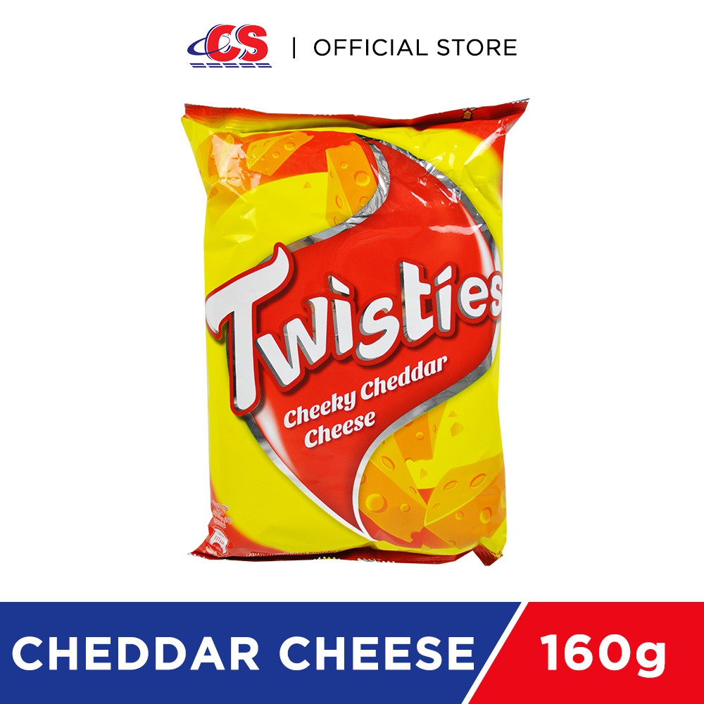 TWISTIES Cheeky Cheddar Cheese 160g | Shopee Malaysia
