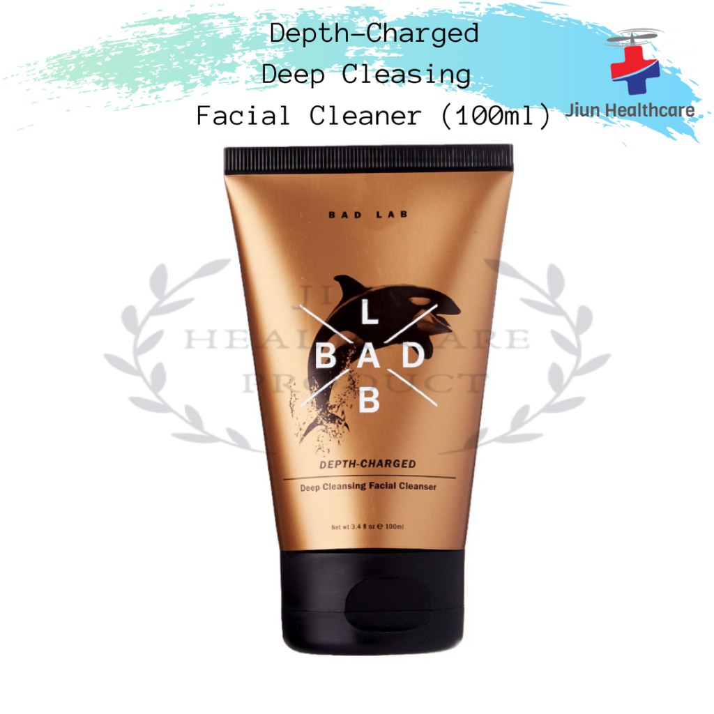 BAD LAB Depth-Charged Deep Cleansing Facial Cleanser (100g) | Shopee ...