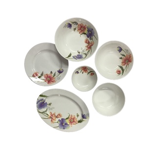 Melamine Plate / Pinggan Melamine / Pinggan Makan / Floral Plate /Bowl ...