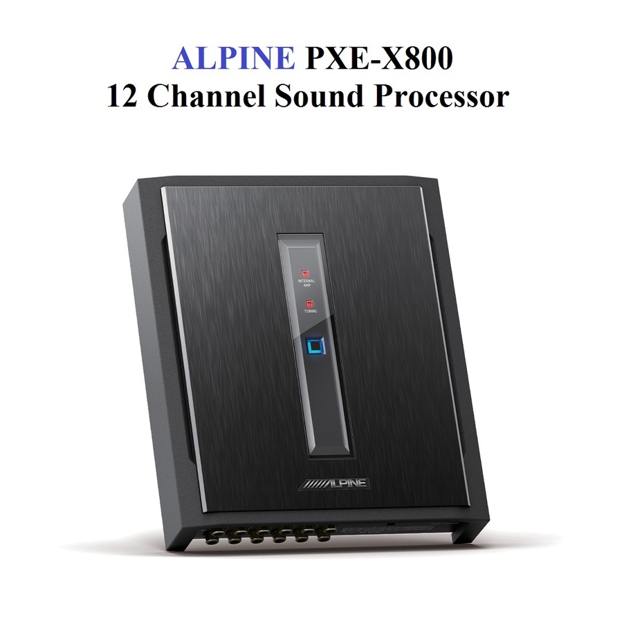 ALPINE PXE-X800 12-Channel Sound Processor (ORIGINAL WARRANTY BY ALPINE ...