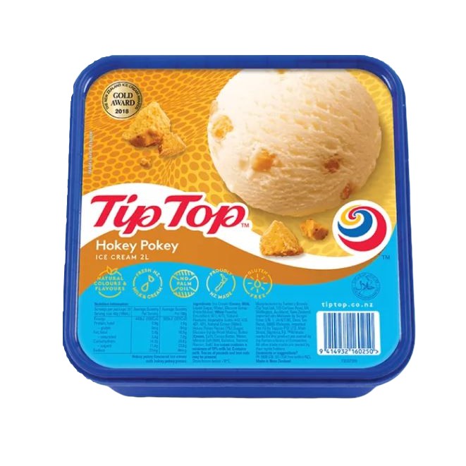 [NZ] TIP TOP Hokey Pokey 2L Ice Cream (Selected areas in Penang state ...