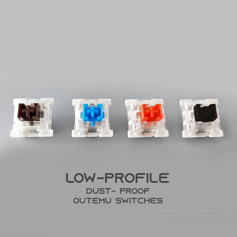 OUTEMU switch low profile blue mechanical keyboard Original ! red low ...