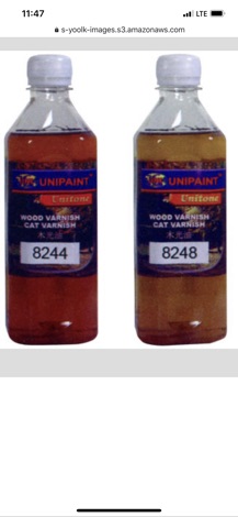 SYELEK KAYU 1 LITRE /400 ML Wood Finish Varnish Wood Shellac | Shopee ...