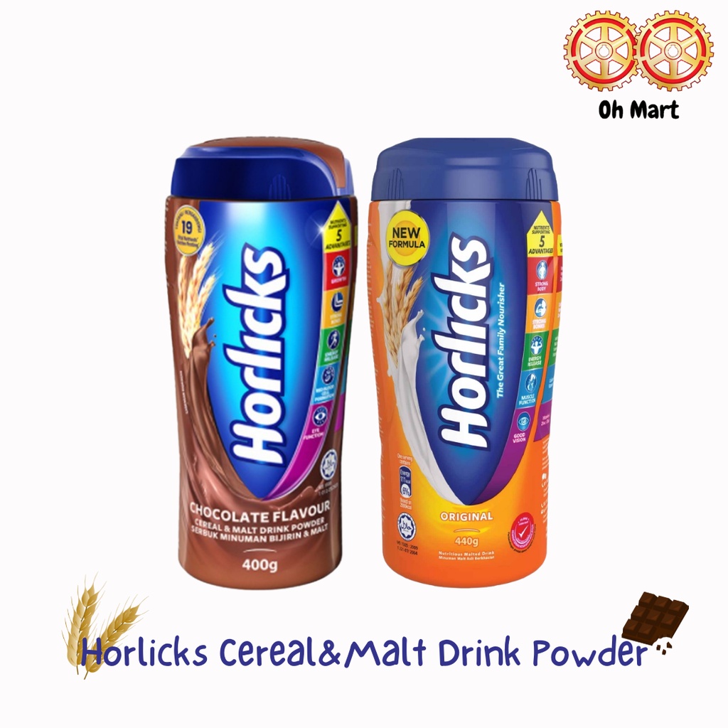 Horlicks Cereal& Malt Drink Powder 440g | Shopee Malaysia
