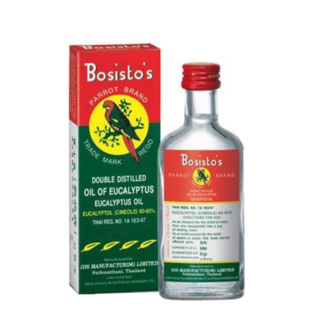 BOSISTOS PARROT BRANDS oil of eucalyptus 8.5ML / 28ML / 56ML | Shopee Malaysia